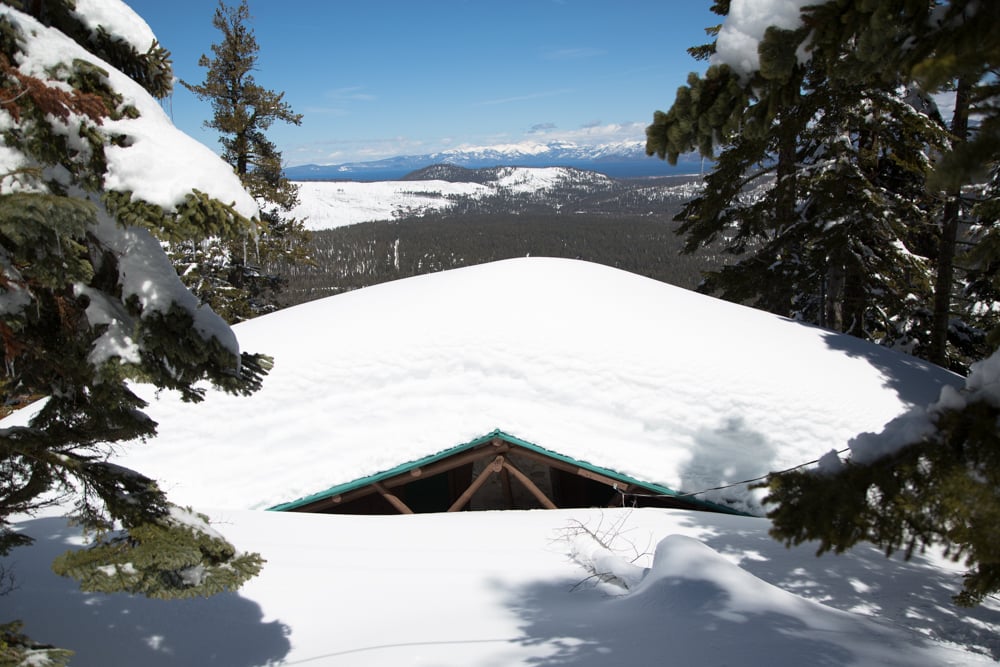 Pictures of Lake Tahoe Cabins Buried in Snow